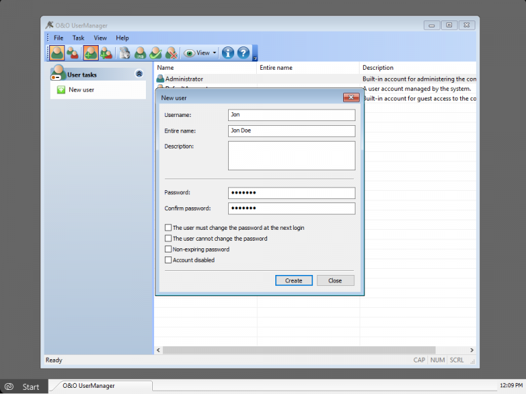 O&O UserManager O&O Software
