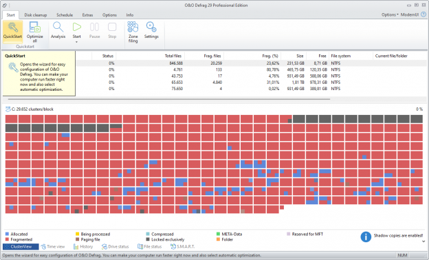 QuickStart O&O Software